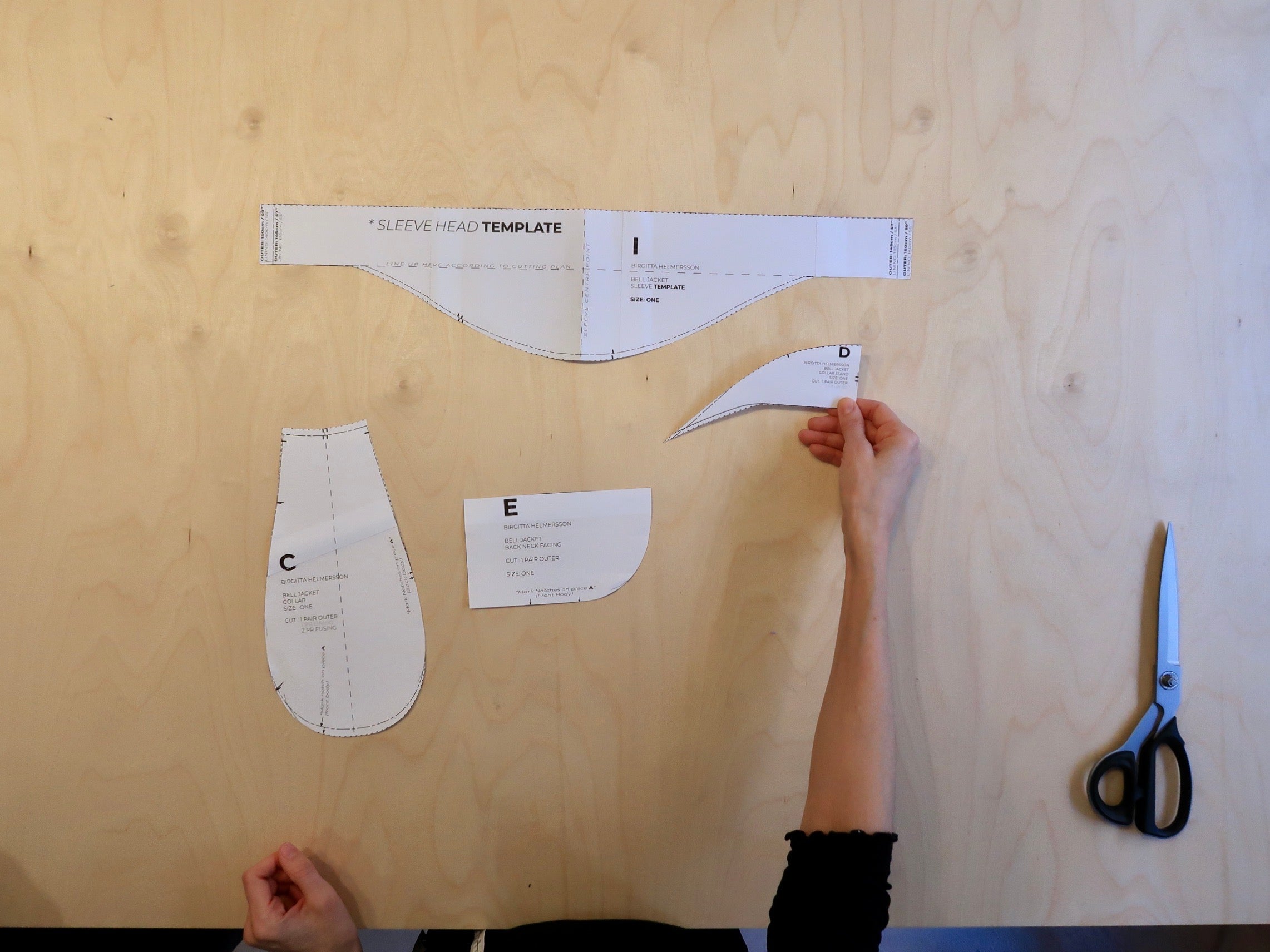 Use of Templates : ZW Bell Jacket – Birgitta Helmersson